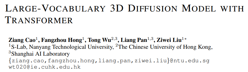 ICLR2024 | DiffTF：基于 Transformer 的大词汇量高质量 3D 物体生成框架 - 知乎