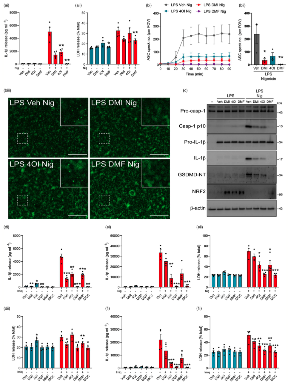 Immunology丨衣康酸和富马酸衍生物抑制巨噬细胞中经典 NLRP3 炎性体的启动和激活 - 知乎