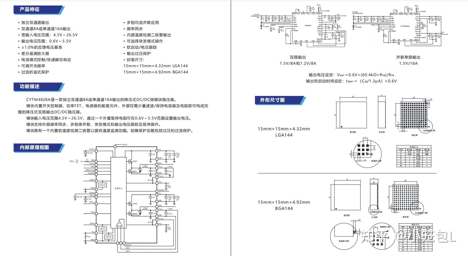 亚德诺ADI-LTM4628 DC-DC 微模块稳压器替换方案 - 知乎