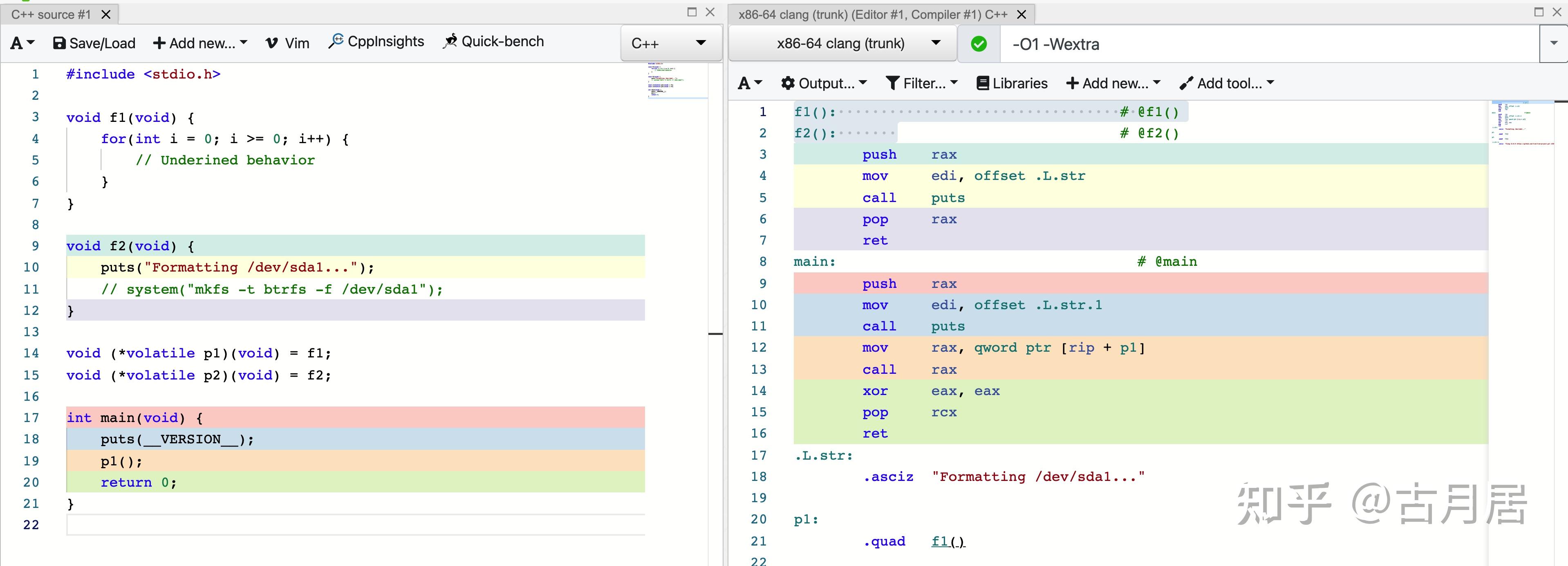 C/C++ 中的未定义行为（Undefined Behavior, UB） - 知乎