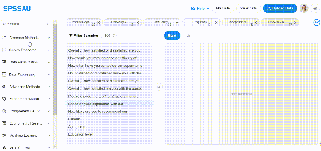 SPSSAU国际版上线，全英文数据分析界面，限时福利免费使用 - 知乎