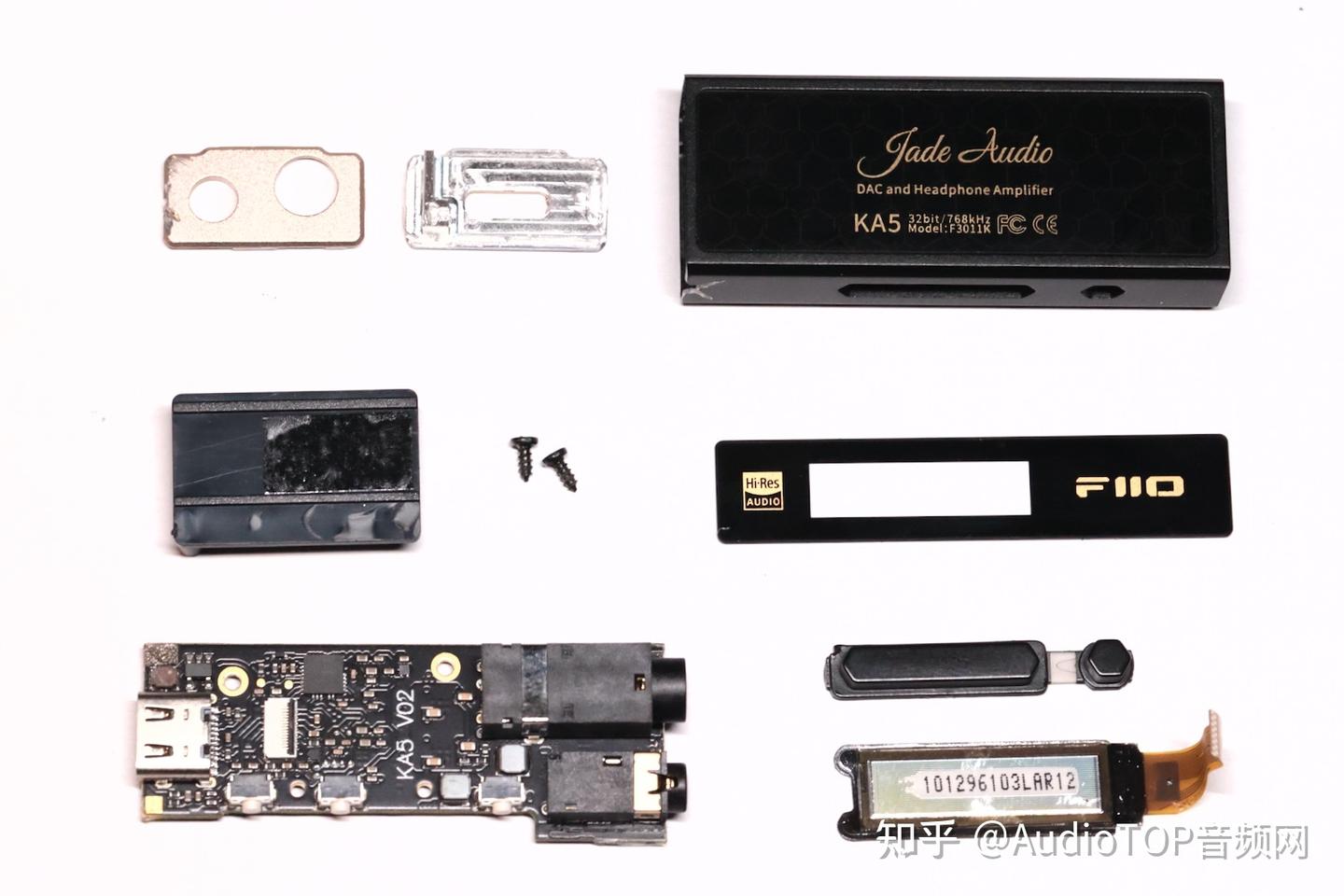 飞傲OLED屏小尾巴解码器KA5 综评+拆解报告 - 知乎