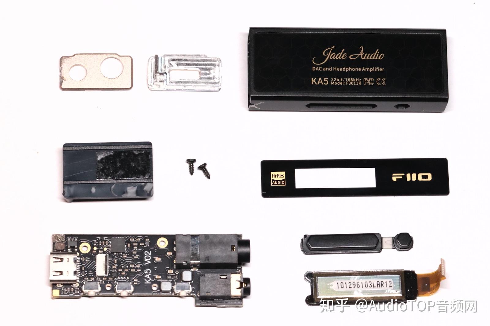 飞傲OLED屏小尾巴解码器KA5 综评+拆解报告 - 知乎