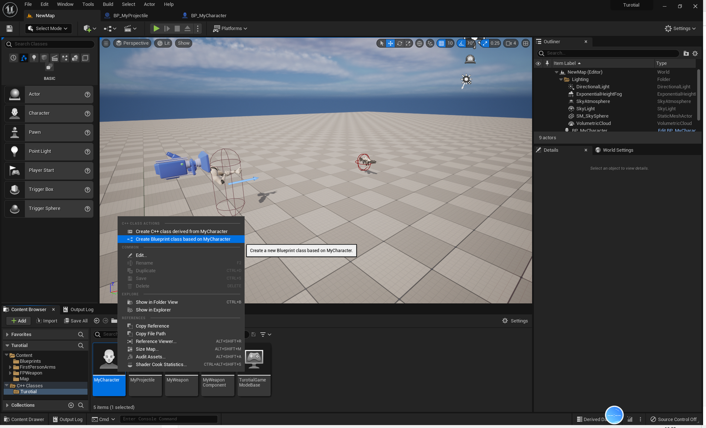 UE4C++近期学习收获(3)虚幻5自带的第一人称模板拾取武器的实现 - 知乎