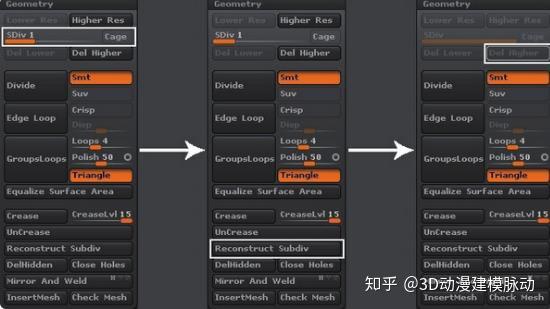 ZBrush游戏模型雕刻教程 - 知乎