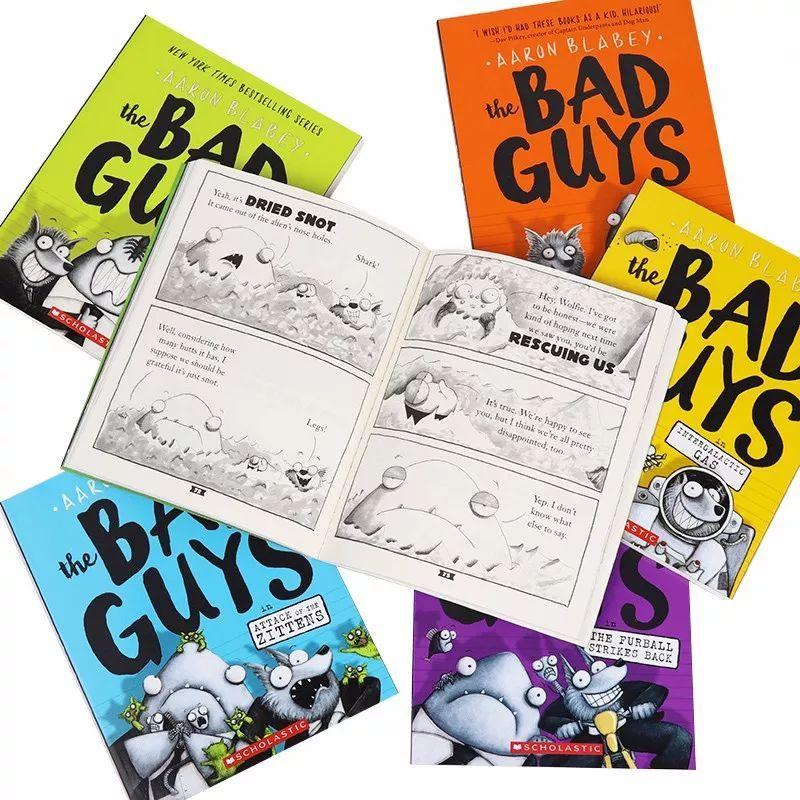 学乐漫画章节书《大坏蛋 The Bad Guys》12册电子版 - 知乎
