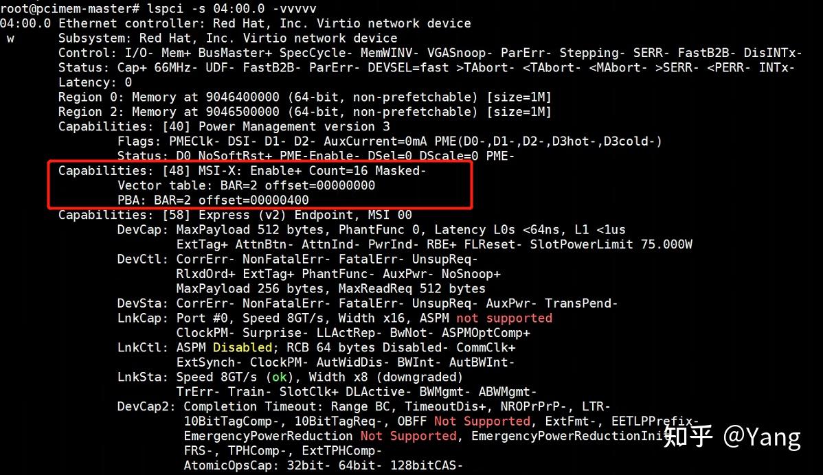 PCIE MSI-X 中断之MSI-X Table访问 - 知乎