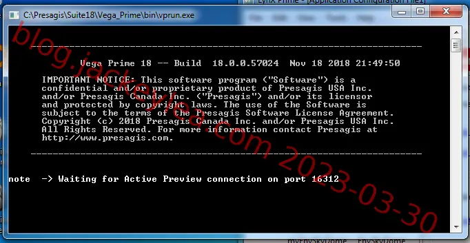 Vega Prime入门教程12.01：运行测试 - 知乎