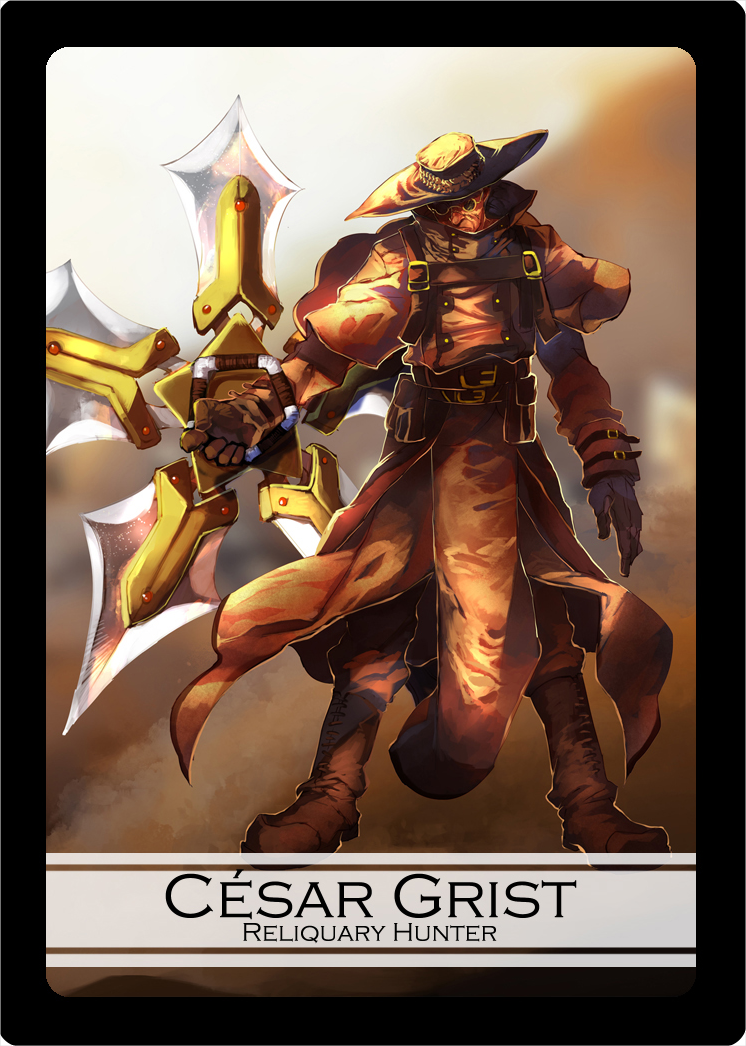 BCD角色翻译：塞萨尔 格里斯（César Grist）宝藏猎人 - 知乎