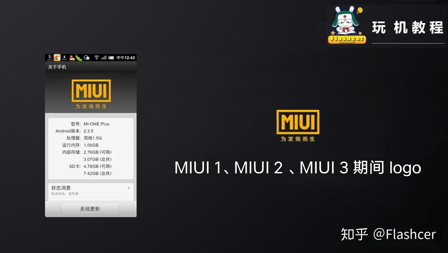 盘点MIUI 1到MIUI 10设计风格、logo的变化 - 知乎