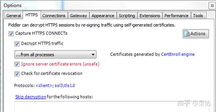 Fiddler测试APP接口 - 知乎