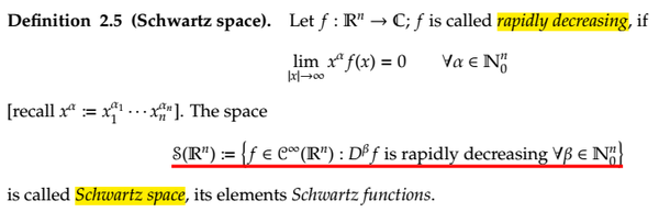 分析笔记-Schwartz空间的Fourier变换理论 - 知乎