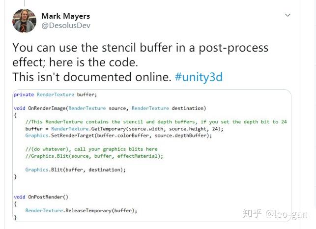 Unity URP中Stencil如何在后处理中使用 - 知乎