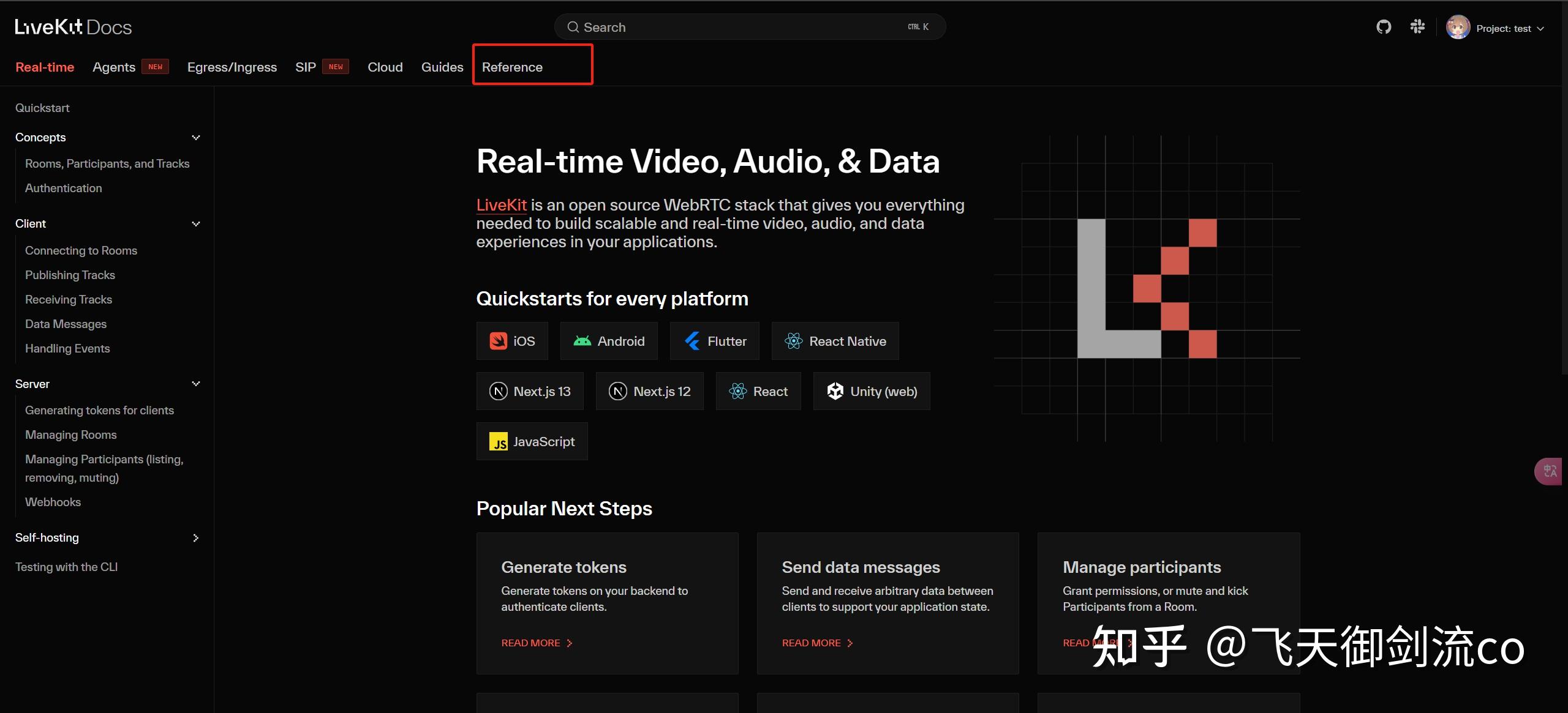 livekit 使用（1）JS 端跑起来项目 - 知乎