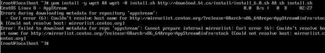 CentOS 8 使用 yum 安装软件时，报错 Errors during downloading metadata for repository‘AppStream‘ - 知乎