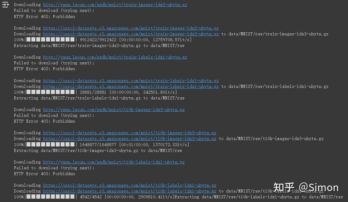 Pytorch实现mnist手写数字识别 - 知乎