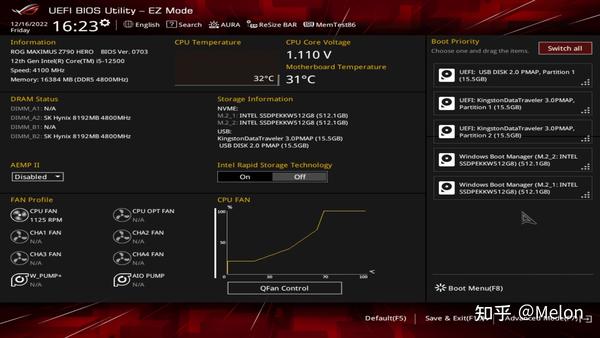 华硕主板如何调整启动项启动顺序？ - 知乎