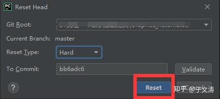 Pycharm Git 版本回退 自由切换 - 知乎