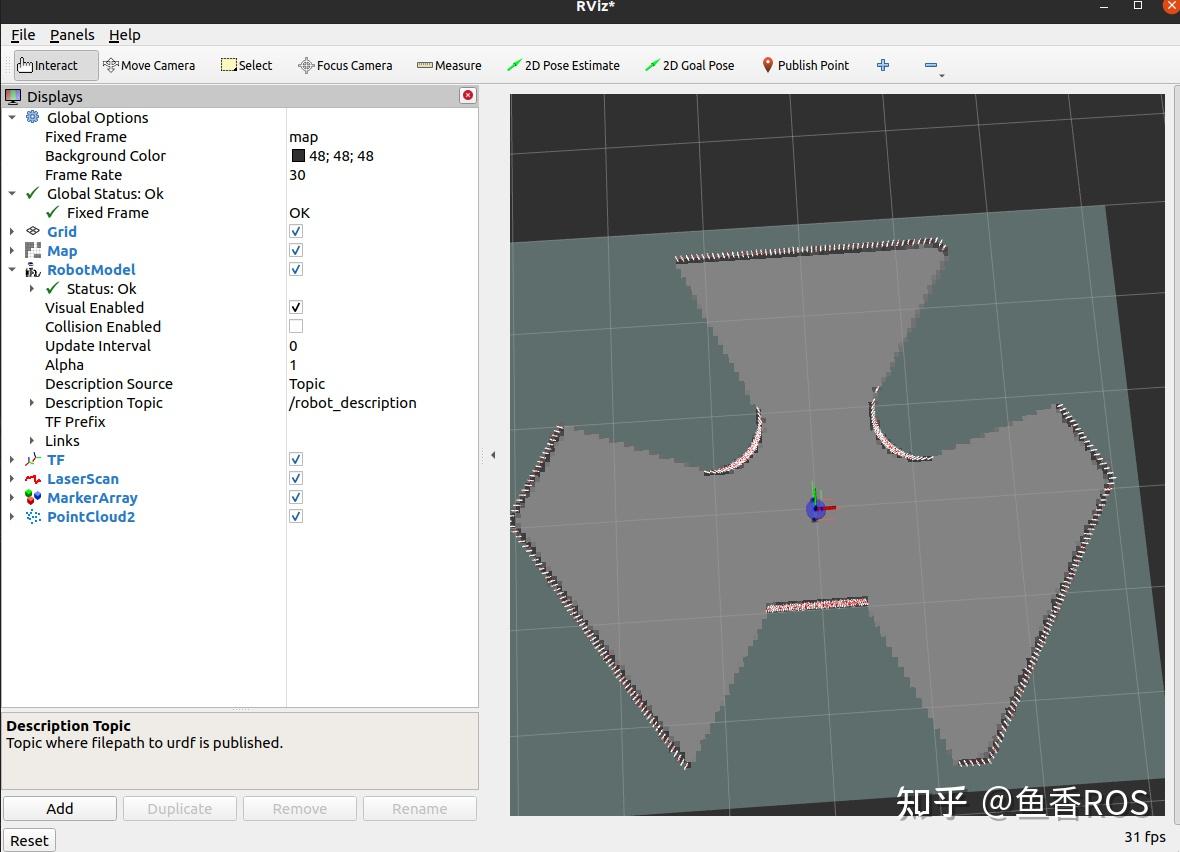 【ROS2机器人入门到实战】配置Fishbot进行建图 - 知乎