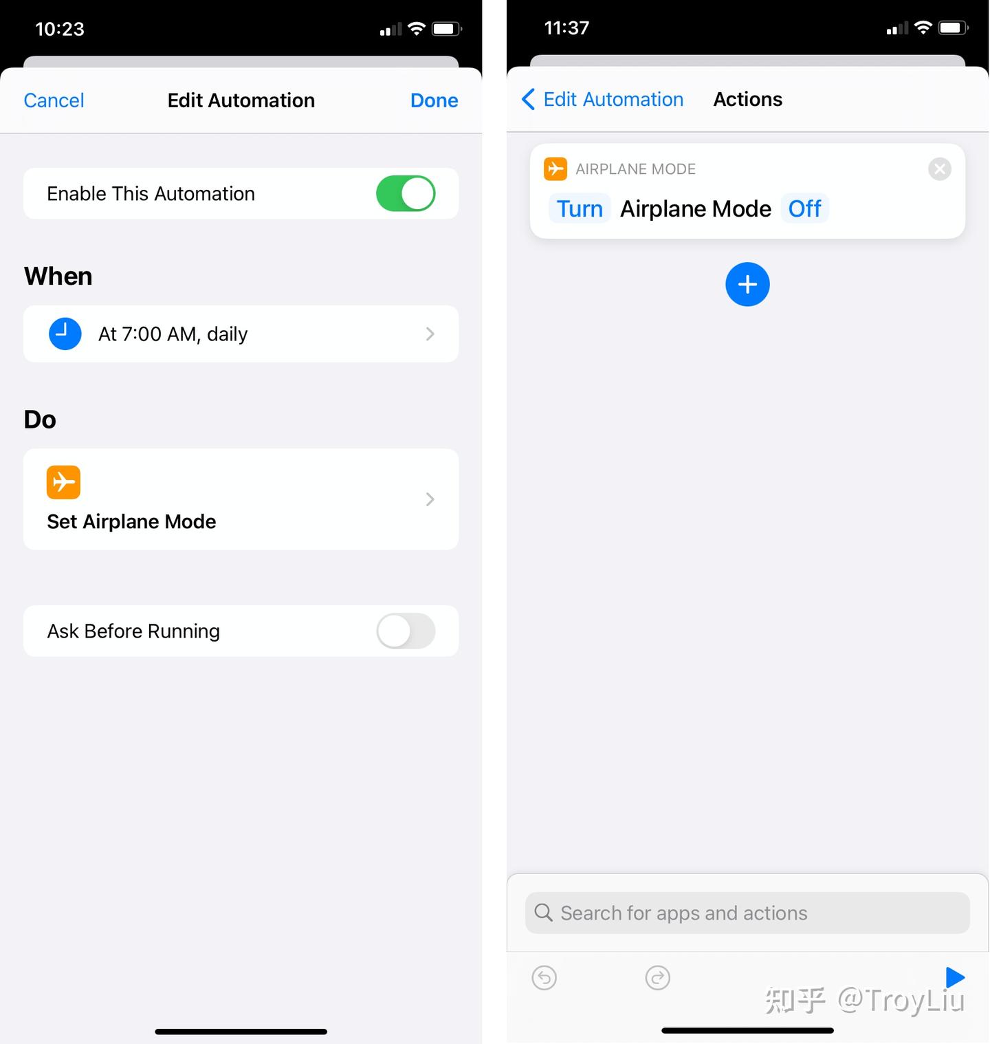 iPhone Shortcuts 使用与场景 - 知乎