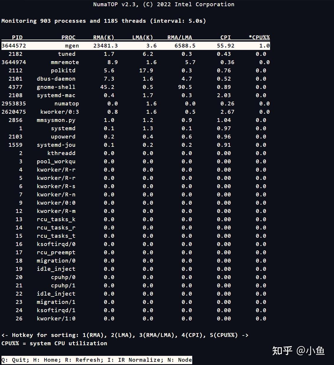 【Linux工具系列】Numa观测工具NumaTOP - 知乎