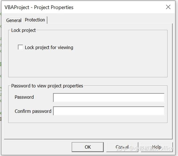 Excel VBA 工程代码密码保护及vbaproject.bin和MS-OVBA深入研究 - 知乎