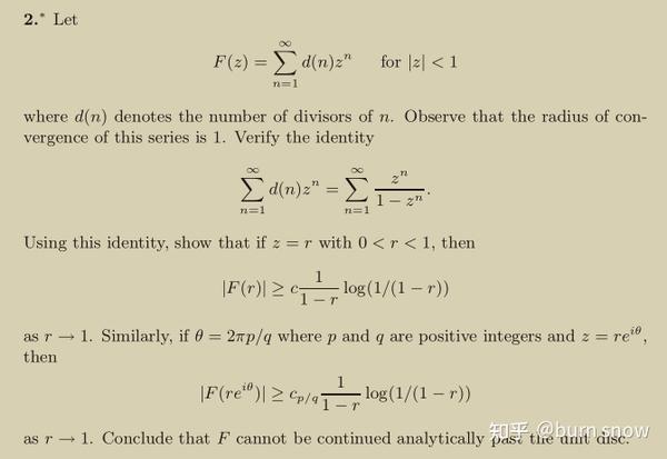 【习题解答】 Stein Complex analysis：Chapter 2 Problem2，3 - 知乎