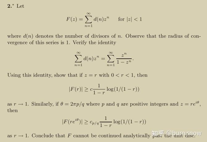 【习题解答】 Stein Complex analysis：Chapter 2 Problem2，3 - 知乎