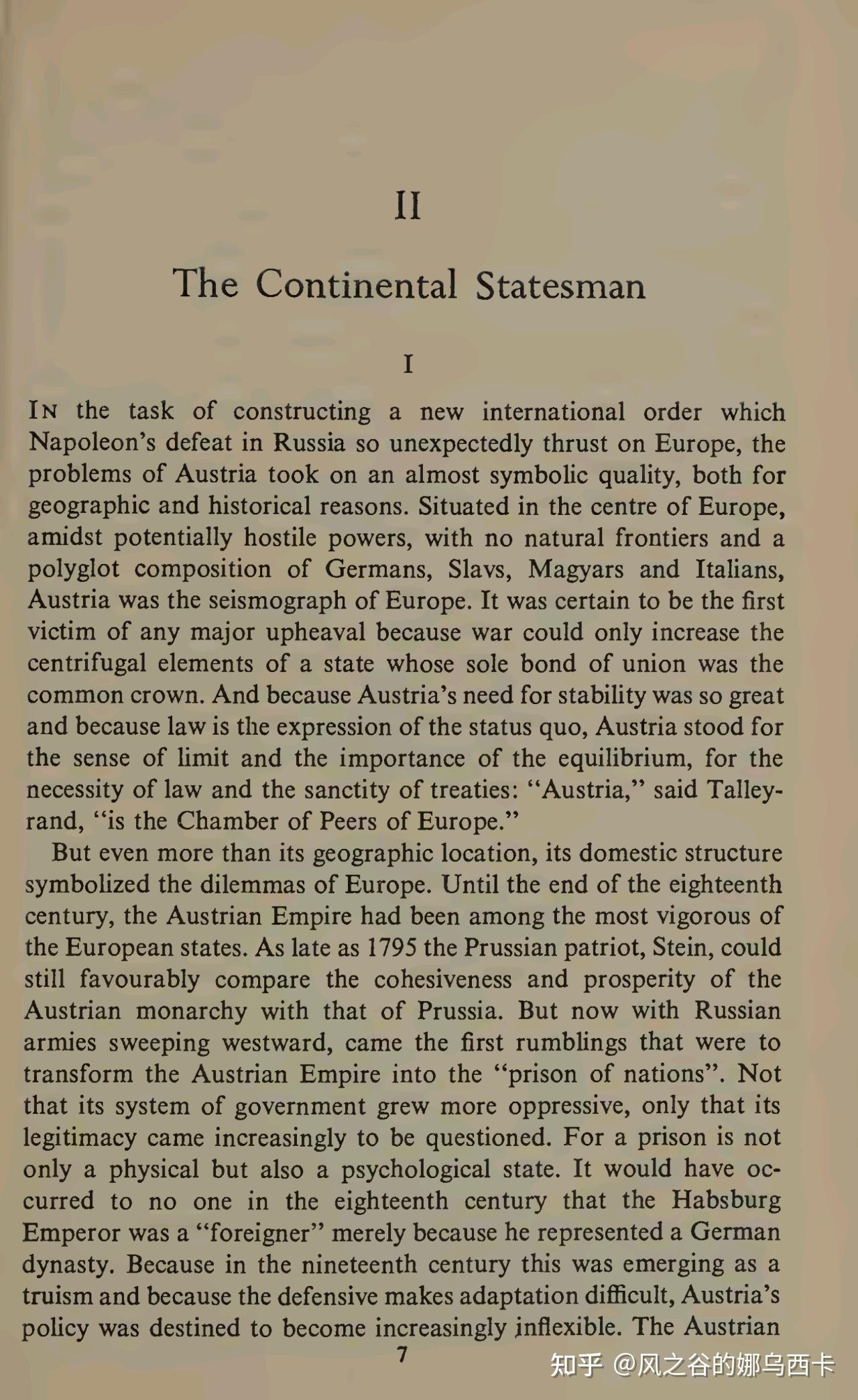 亨利·基辛格,重建的世界,英文版,A world restored by Henry·Kissinger - 知乎
