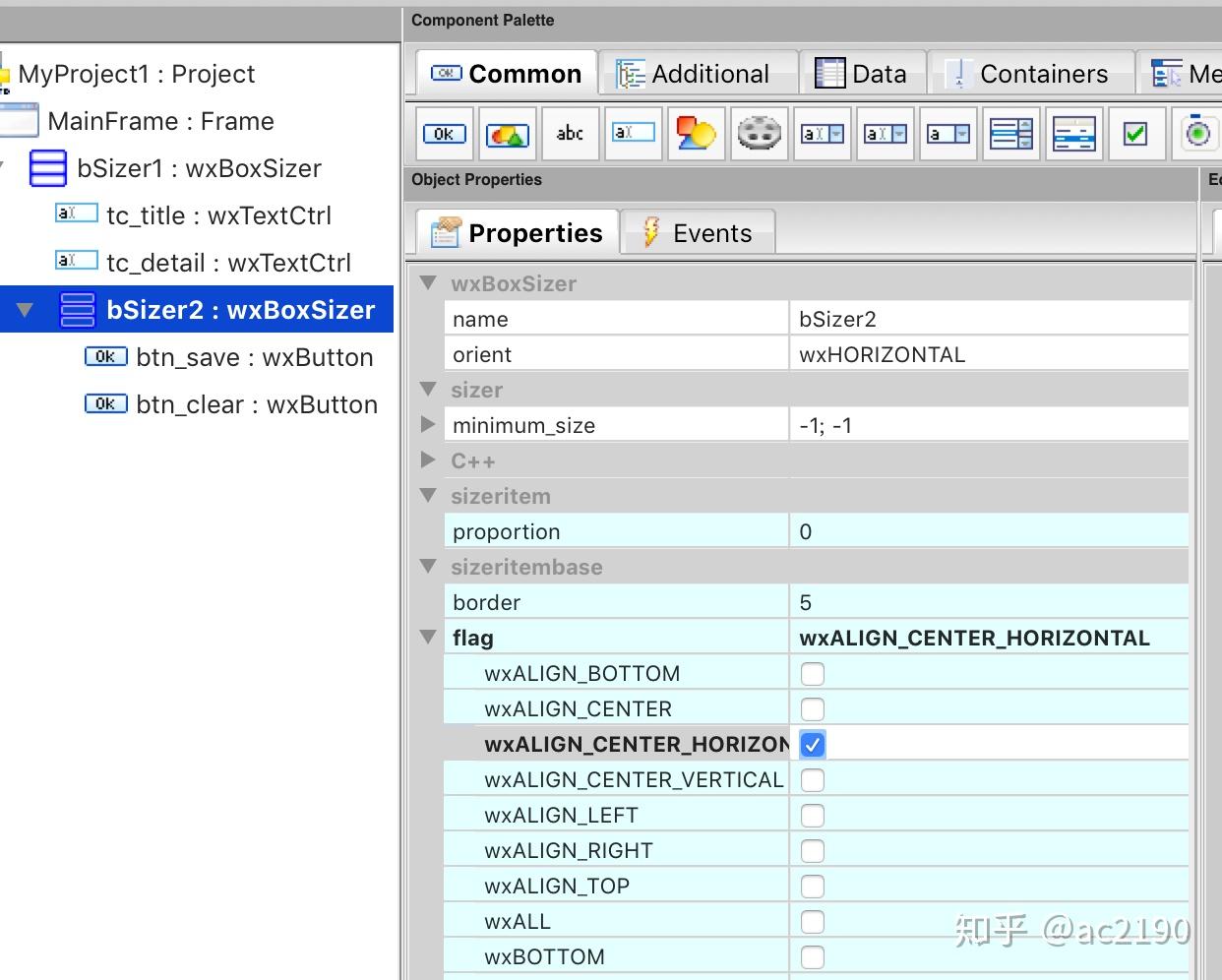 使用wxPython打造自己的印象笔记（4）wxFormBuilder使用指南 - 知乎