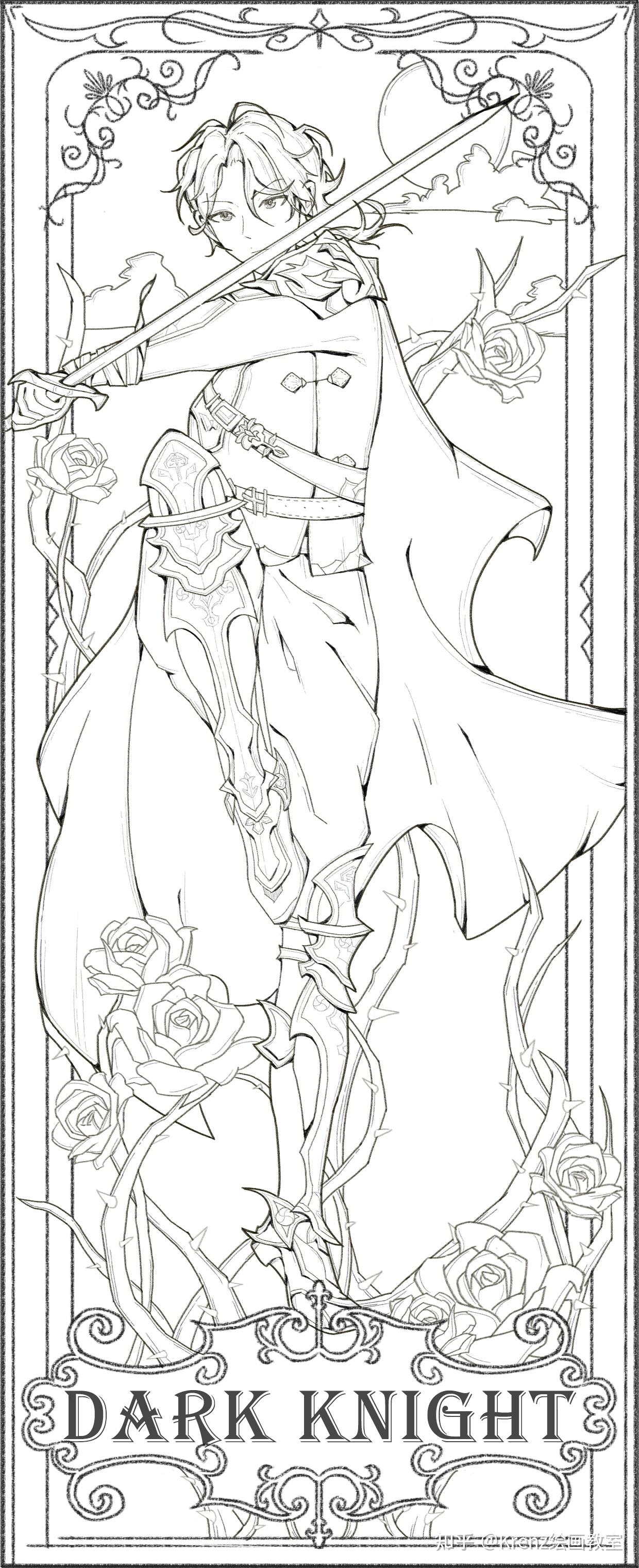 Krenz绘画教室【优秀作业心得】动态与构成-0107 - 知乎