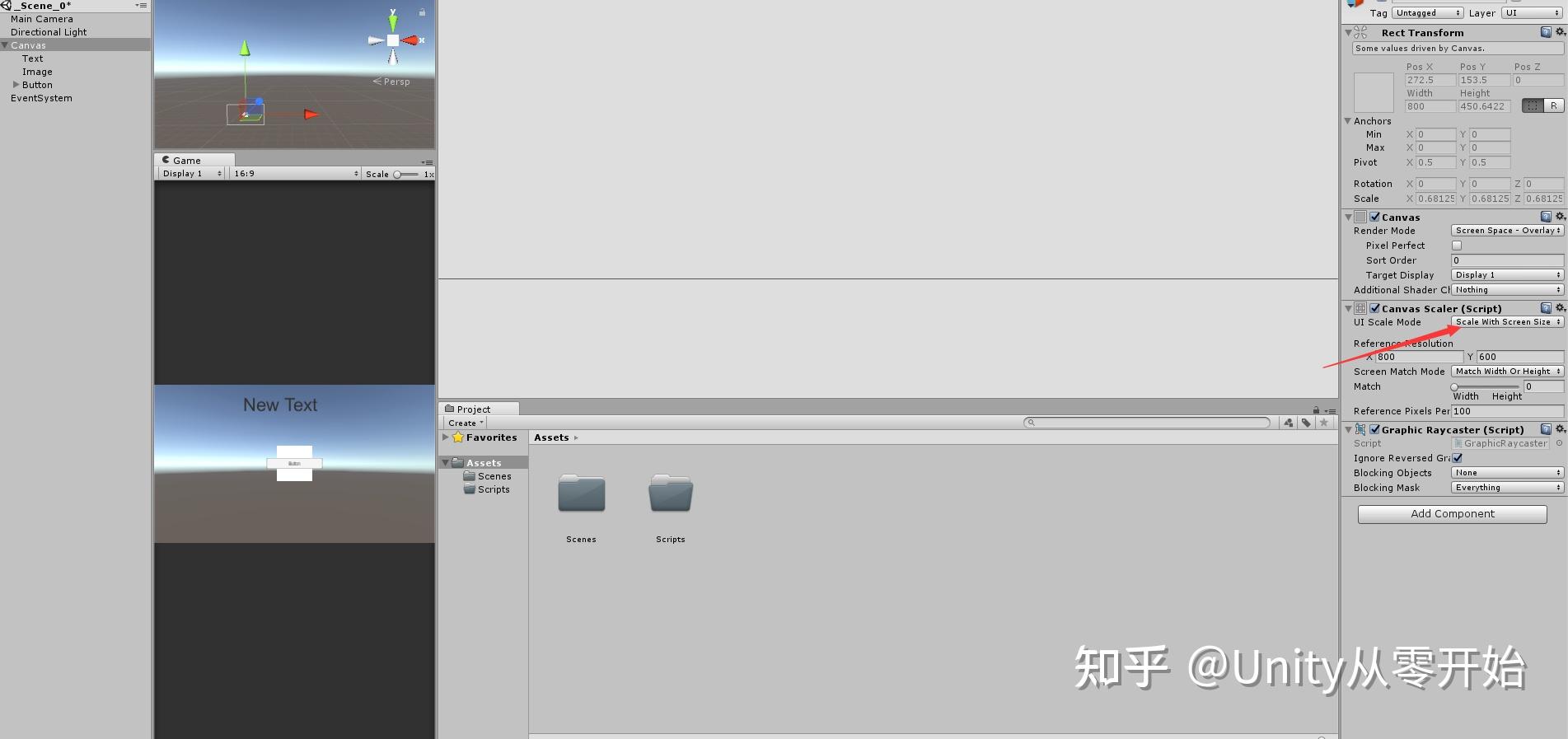 Unity的UGUI-快速理解Canvas的CanvasScaler - 知乎