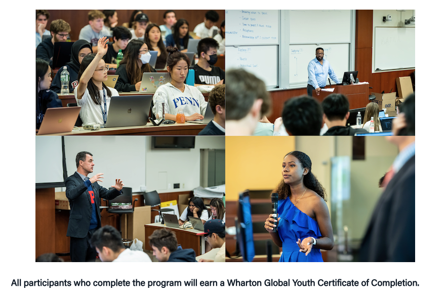 美国暑期学分交换项目｜宾夕法尼亚大学 - 商业领导力项目 - Wharton Global Youth Program ...