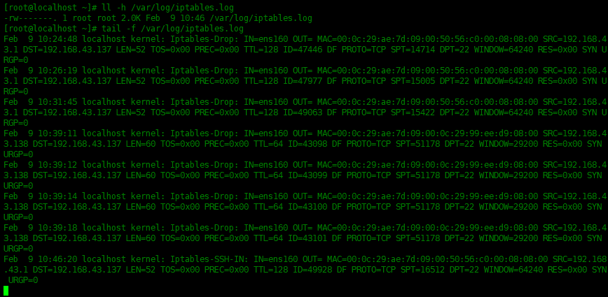 iptables防火墙如何记录日志 - 知乎