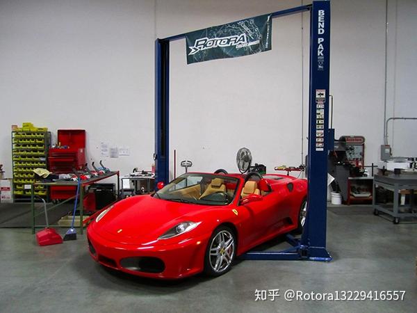 法拉利F430改装Rotora刹车 [前轮]大六活塞卡钳RF603 [后轮]大四活塞卡钳RF403 - 知乎