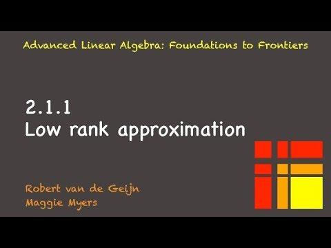 SVD和低秩矩阵近似（Low-rank Matrix Approximation）的数据压缩 - 知乎