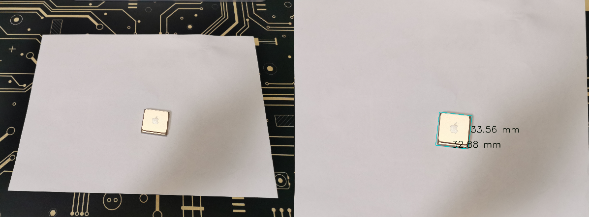 使用opencv-python和A4纸来进行物件度量 - 知乎