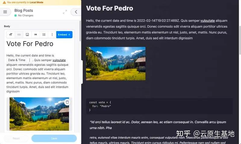 一个轻量级的基于 Markdown 的 CMS 系统 - Tina - 知乎
