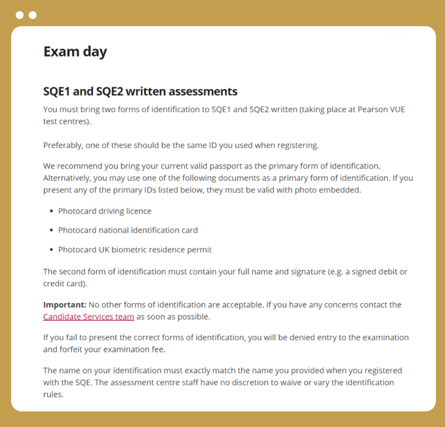 SQE1考试避坑指南：这些考试细节必须注意！ - 知乎