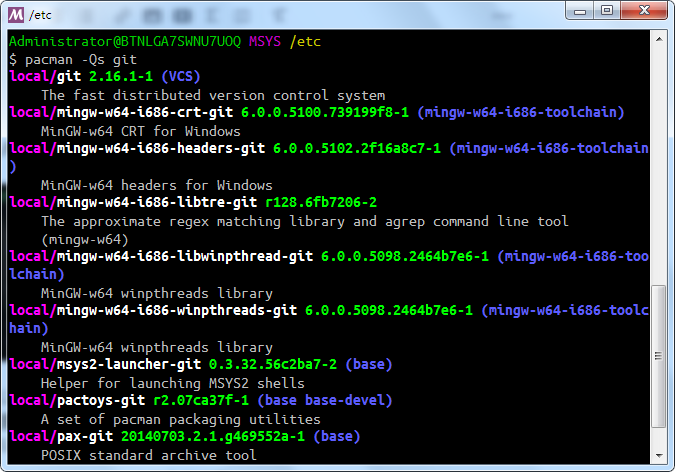 如何优雅地配置 Windows 环境下的 MSys2 + Git 开发环境？（下） - 知乎
