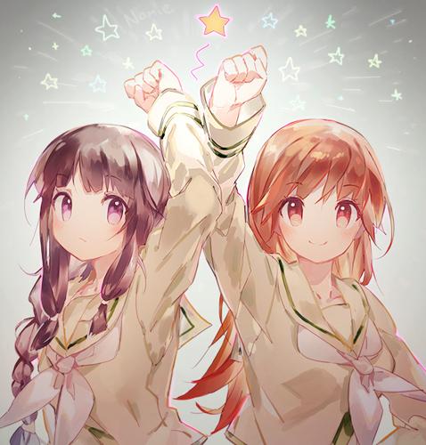 【画师推荐】 插画师Namie——澄闪、水月亲妈，色彩超绝的日系平涂！3829860|插画&壁纸 - 知乎