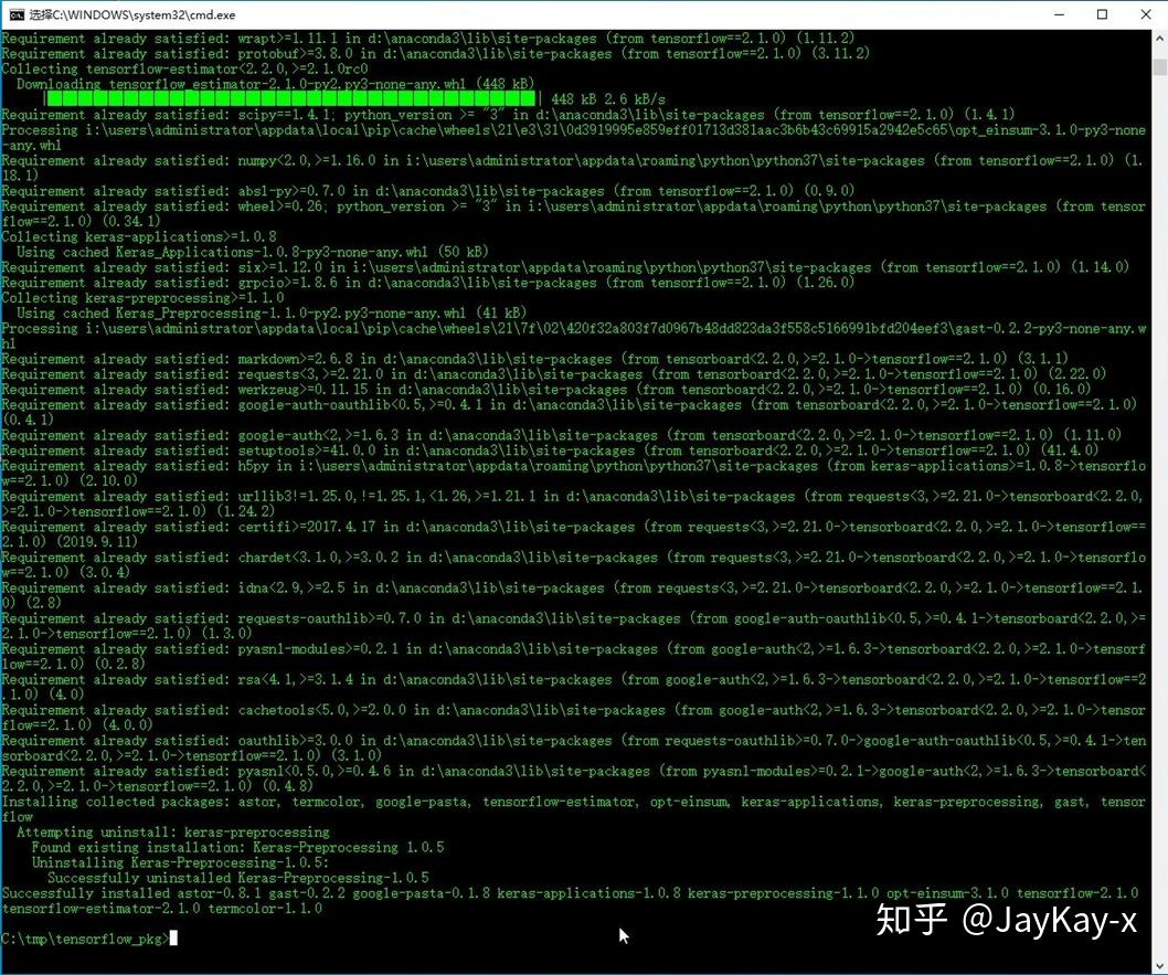 Win10 Vs2019cuda102bazel编译tensorflow 210 知乎 