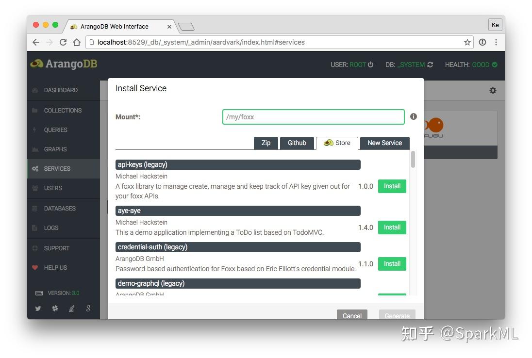 【ArangoDB教程10】 Web界面功能详解 - 知乎