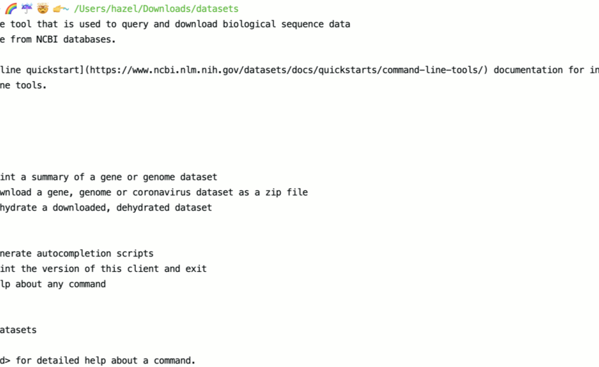 生信log12|"Dataset"-NCBI批量下载基因组数据新工具尝鲜&测评｜MacOS - 知乎