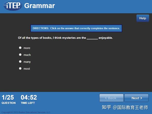 媲美托福！国际英语水平测试——iTEP SLATE考试超全解析扫盲！ - 知乎