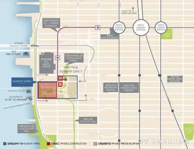 纽约哈德逊城市广场与高线公园——轨道场站开发与片区融合发展 - 知乎