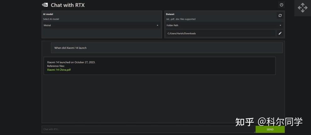 Chat with RTX —— NVIDIA 个人专属本地AI聊天机器人（内附免费下载链接） - 知乎