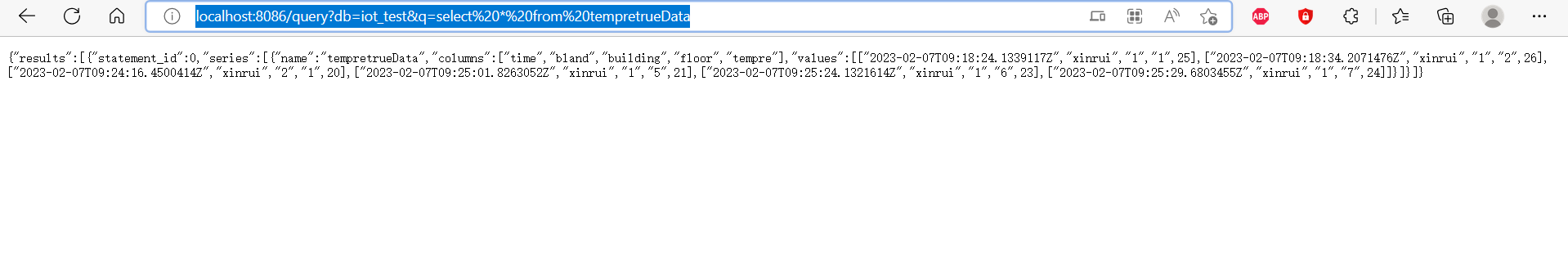 通过Http API接口读取和写入influxDB - 知乎