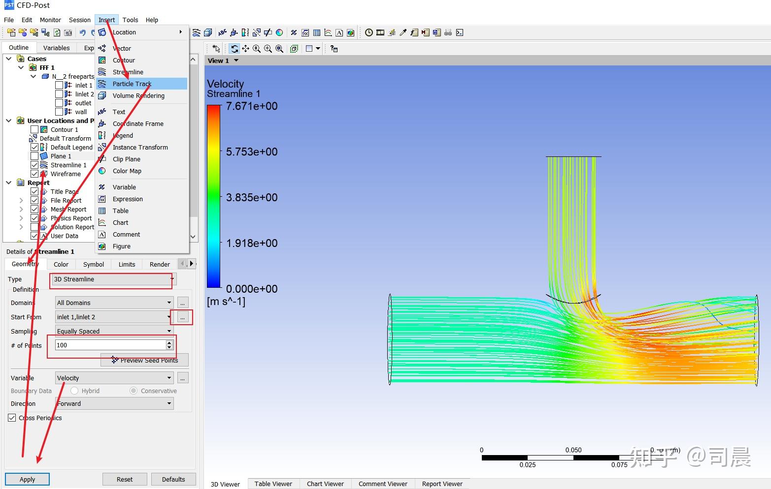 基于CFD-Post的流体分析后处理 - 知乎