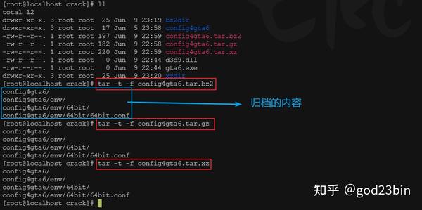 一分钟学一个 Linux 命令 - tar - 知乎